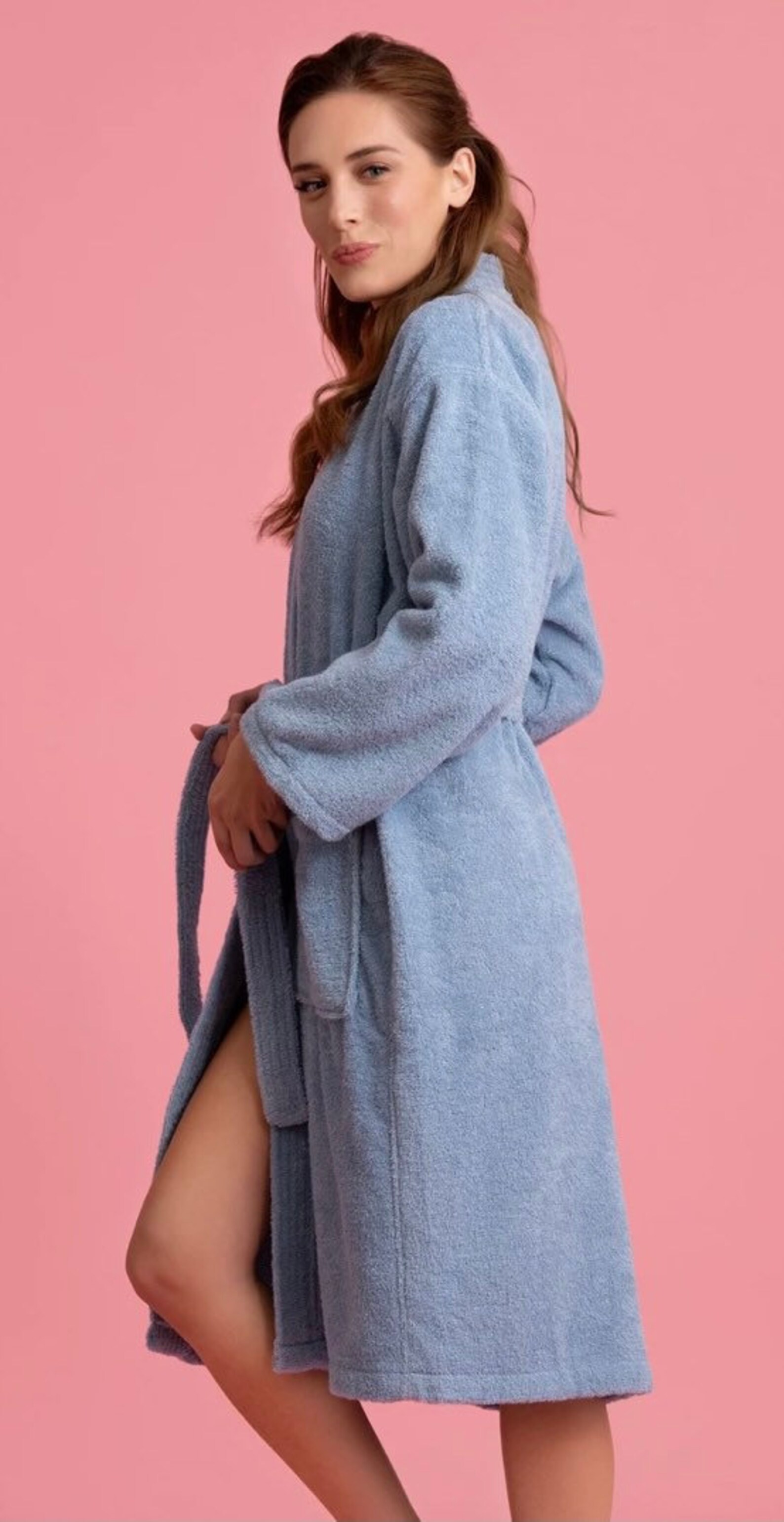 Bathrobes / Robe TERRY Cloth Cotton Personalization Long and - Etsy