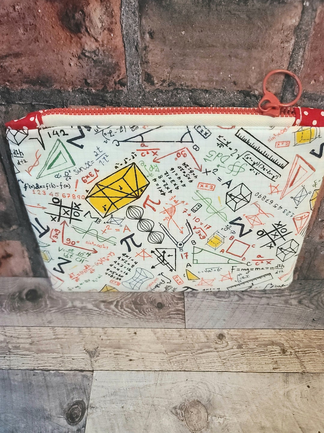 Math Gift, Math Zipper Pouch, Math Teacher, Math Student, STEM Gift - Etsy