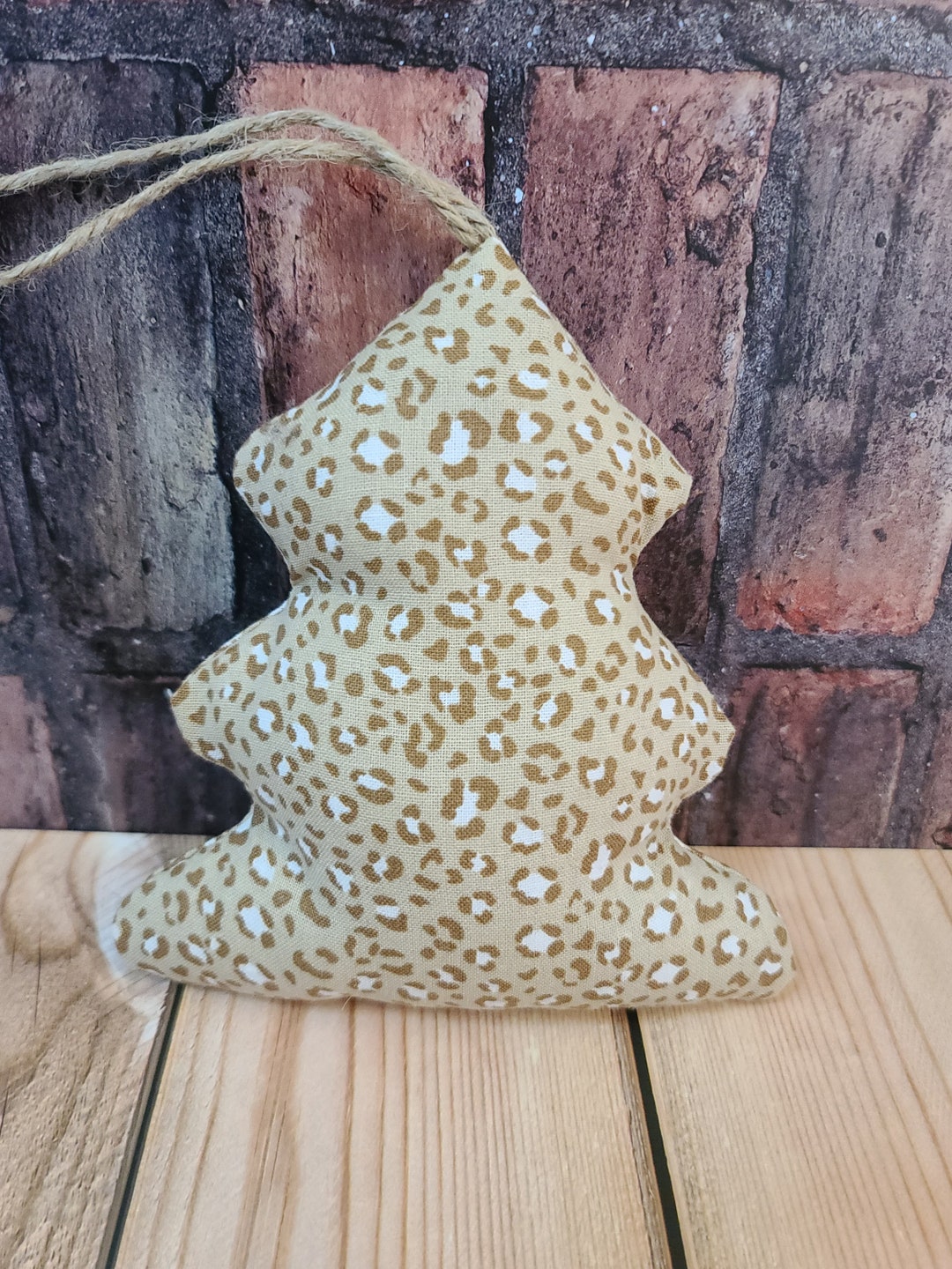 Leopard Print Tree, Hanging Decor, Animal Print Tree, Ornament, Leopard ...