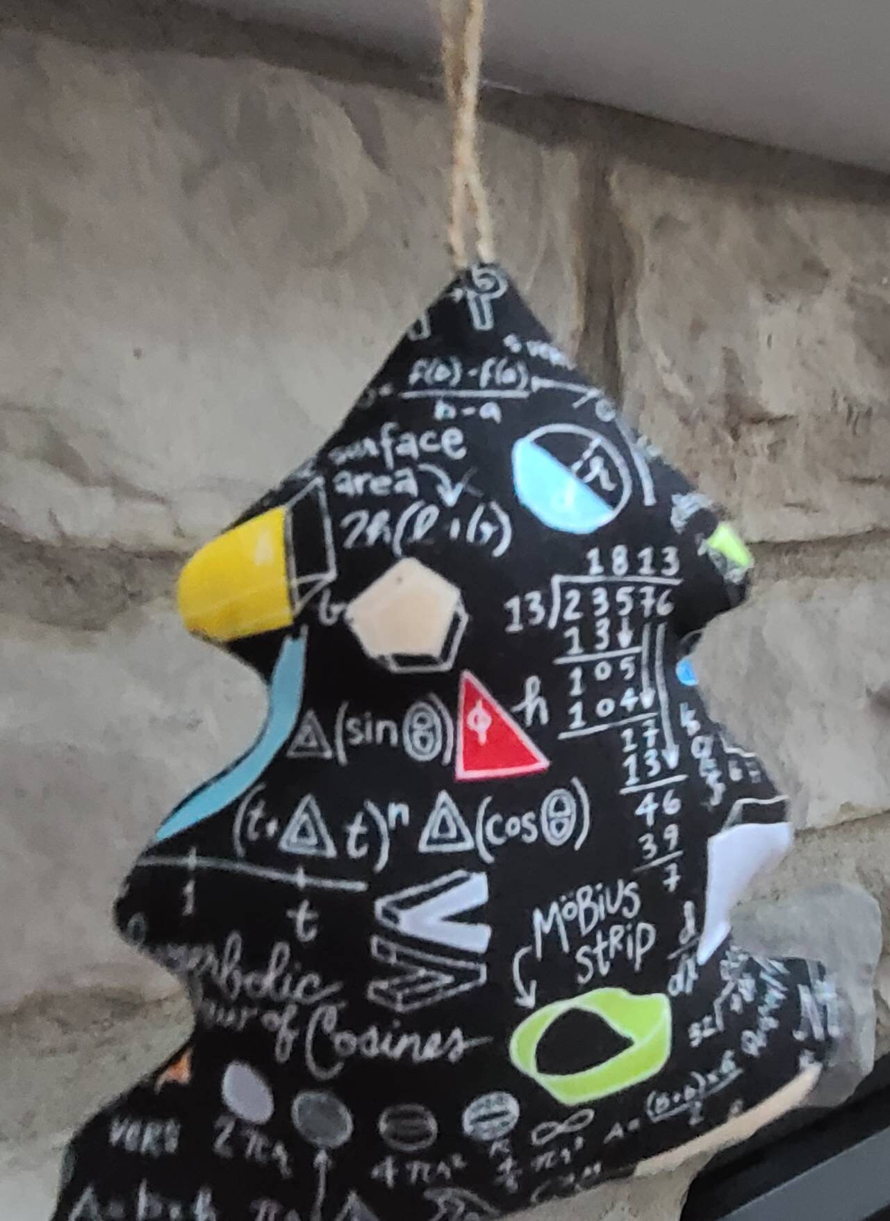 Math Gift, Math Decor, Math Ornament, Math Teacher Gift, Math Student ...