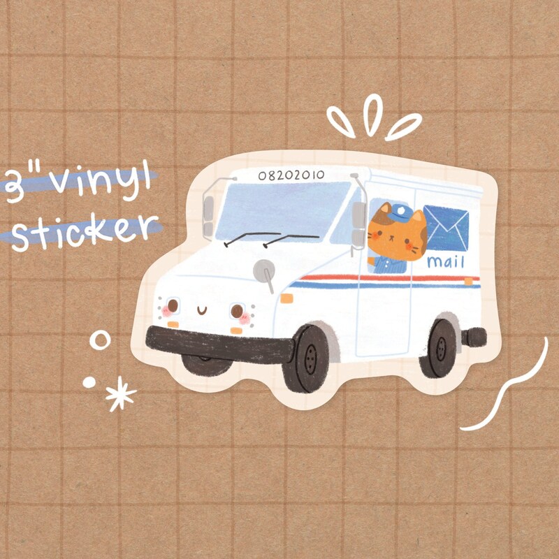 Happy Mail Stickers - Etsy