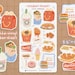 Soup Sticker Sheet Cute Stickers Kawaii Stickers Cute Stationery ...