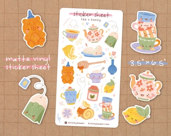 Perfect Match, Kawaii Couple Stickers, Kawaii Love, Professional Art ...
