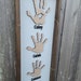 Vertical Handprint Sign - Etsy