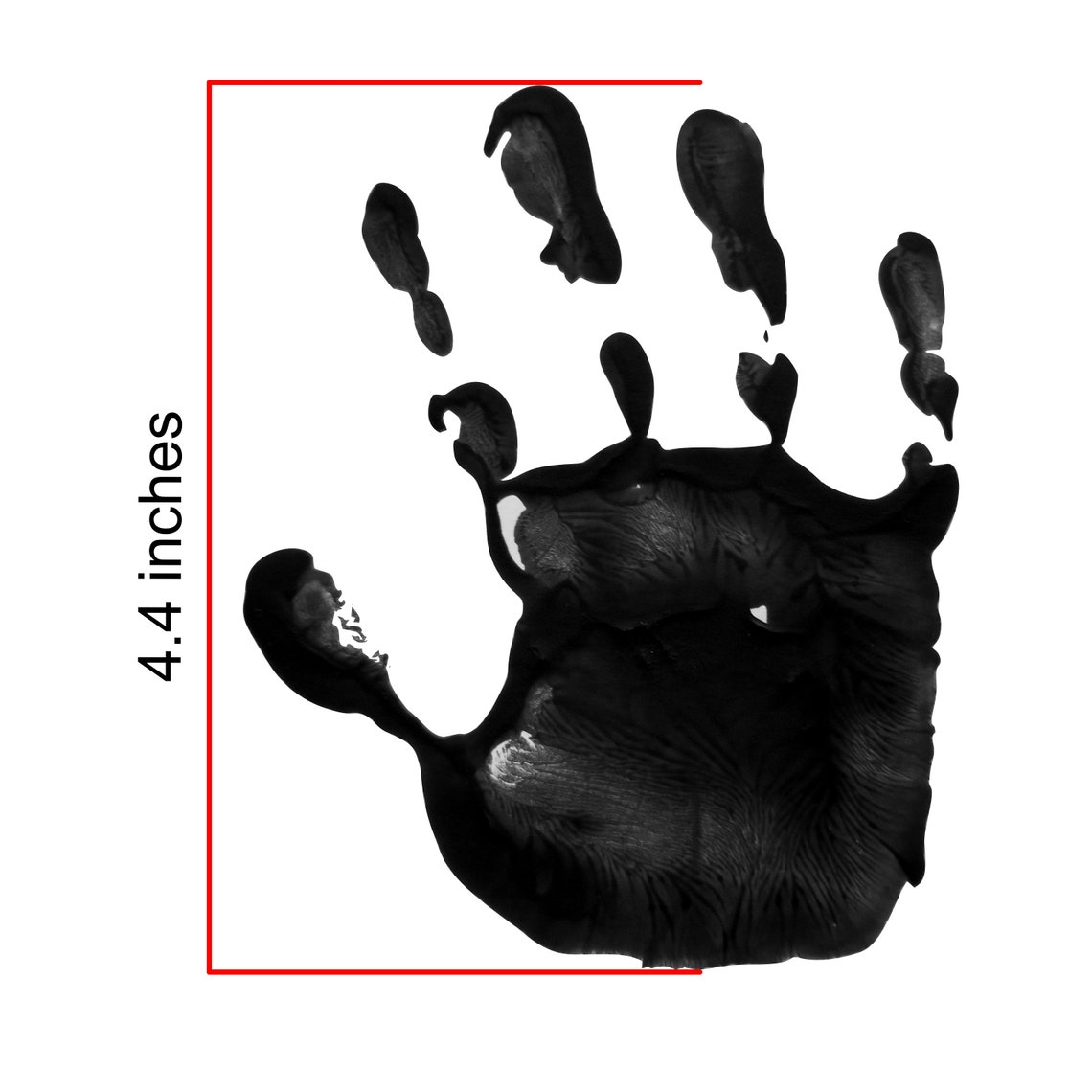 Vertical Handprint Sign | Etsy