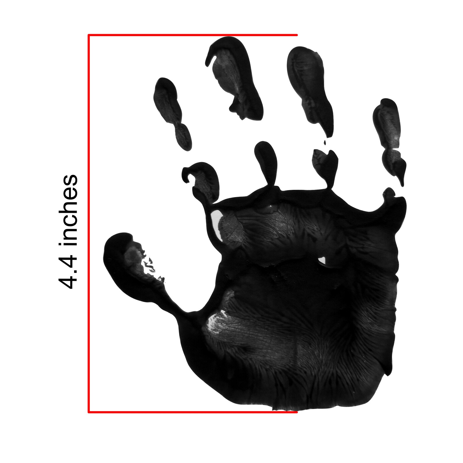 Handprint Sign Wooden Kid Handprint Sign Nursery Decor | Etsy