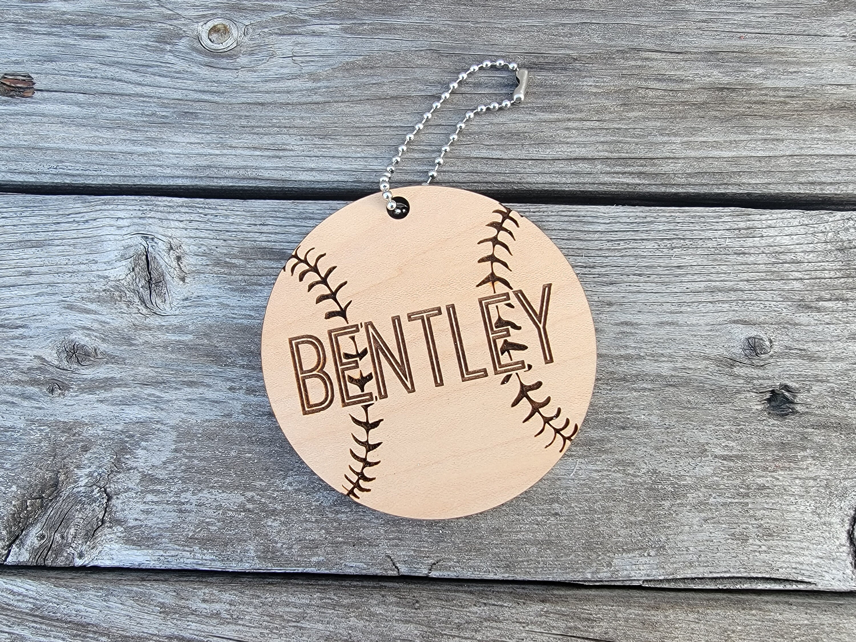 Baseball Bag Tag, Engraved Baseball Name Tag, Personalized Baseball ...