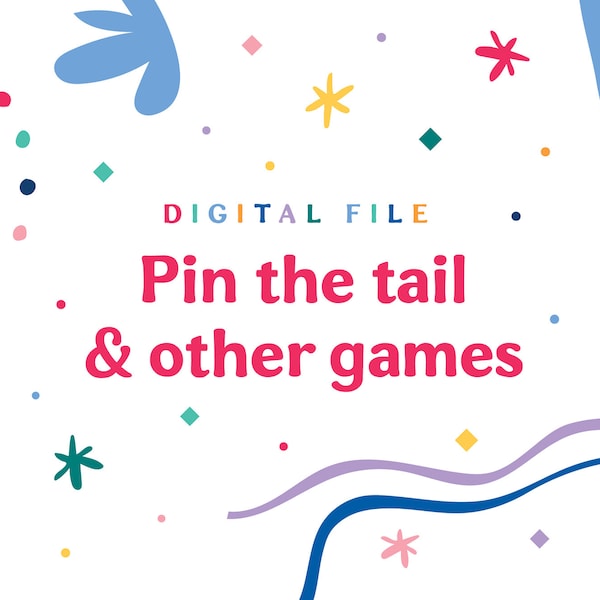 Pin the Tail On - Etsy