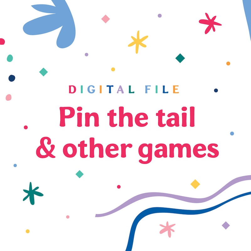 Pin the Tail - Etsy
