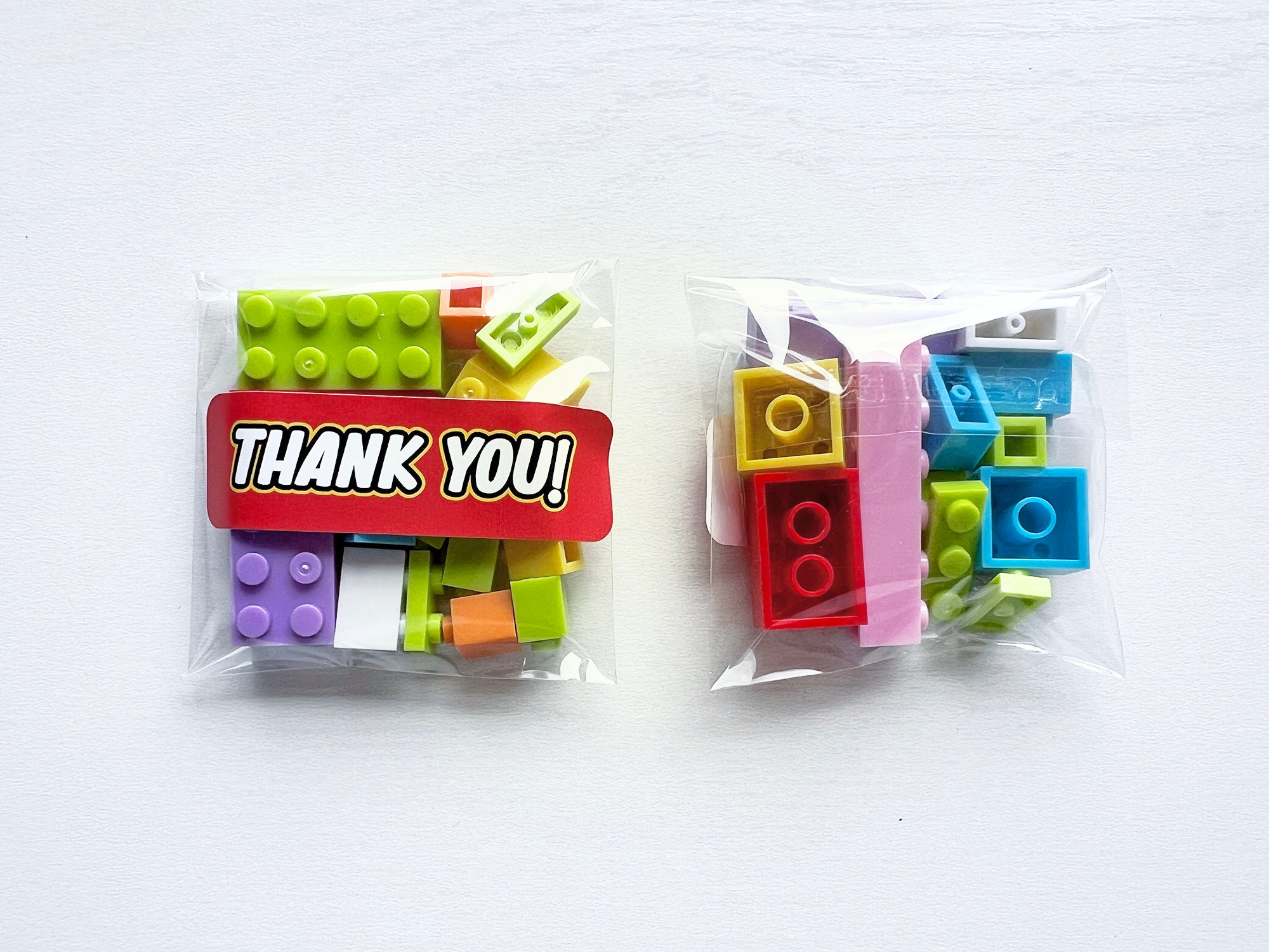 Party Favour // Toy Activity Packets – Building Blocks/bricks - Etsy ...