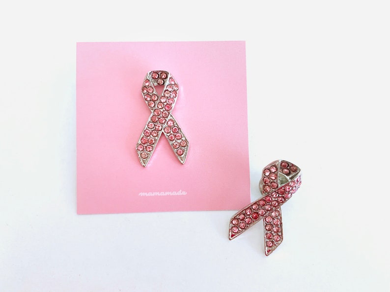 Enamel Pin // Pink Ribbon – Breast Cancer Awareness - Etsy