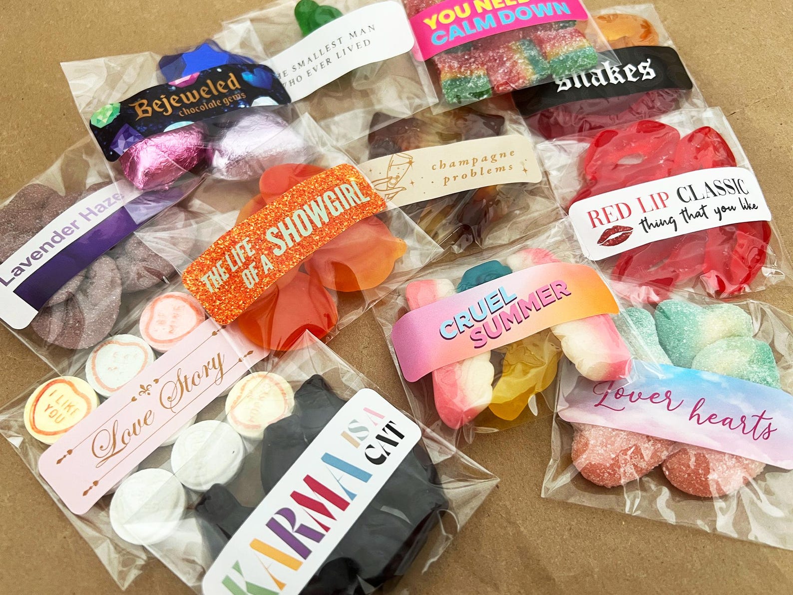 Party Favours // Lolly Packets – TS ERAS Inspired - Etsy Australia