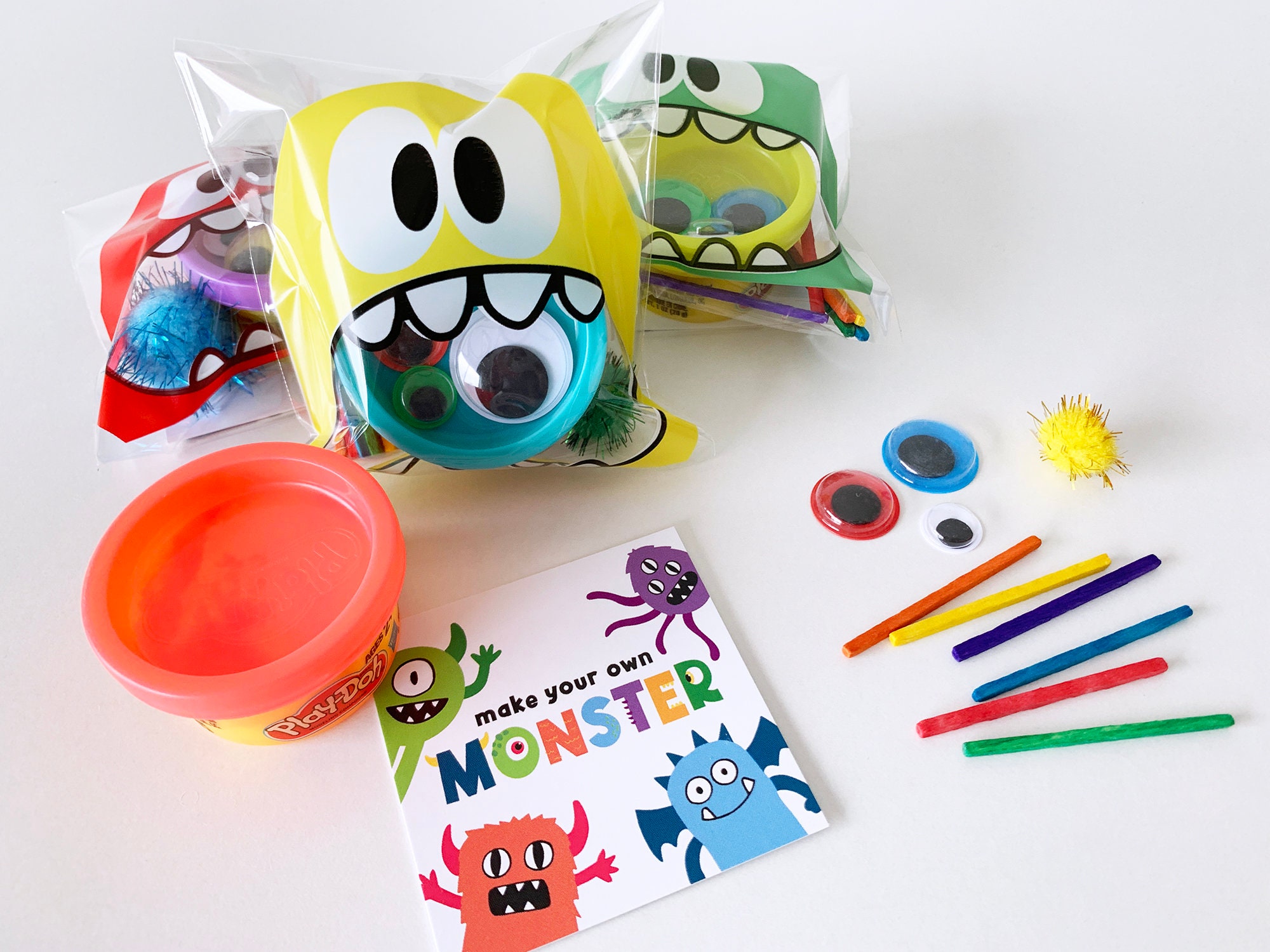 Craft Kit // Make Your Own Monster - Etsy