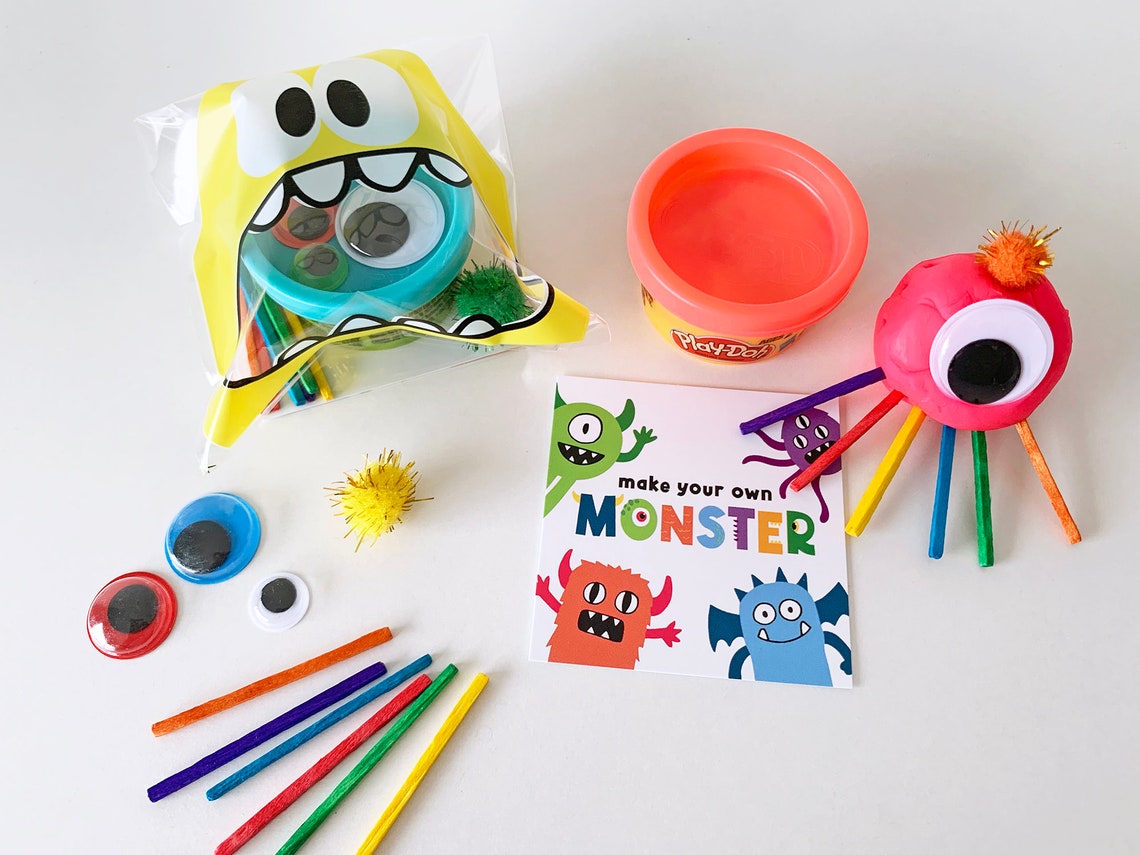 Craft Kit // Make Your Own Monster - Etsy
