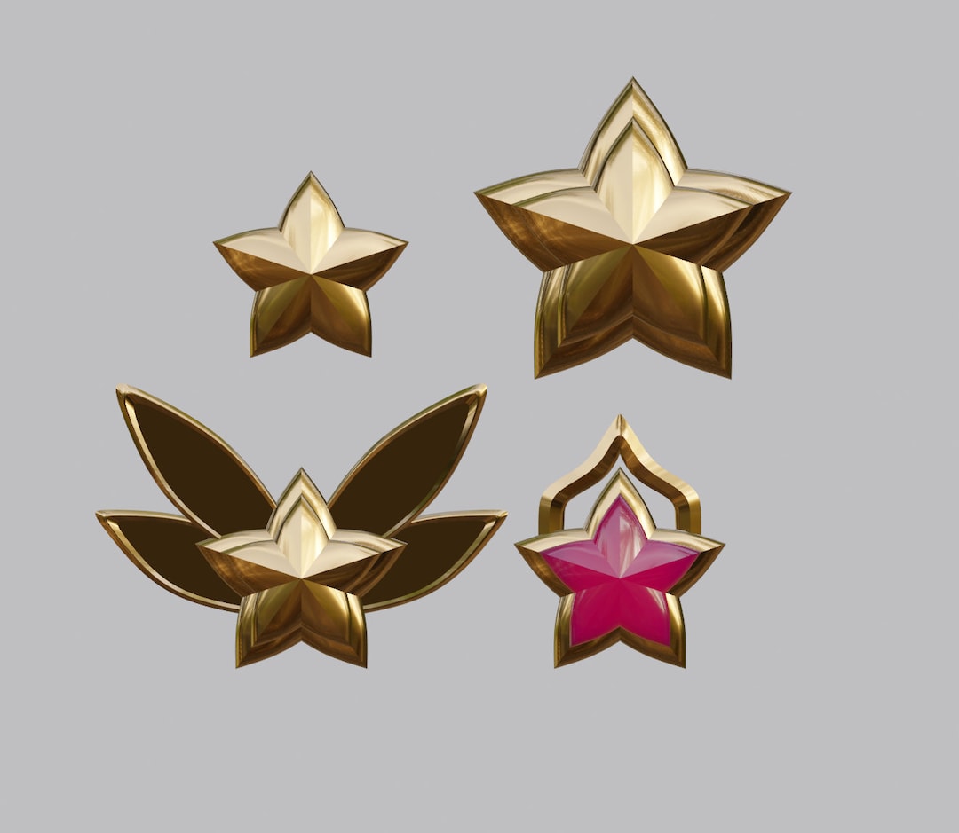 League of Legends Star Guardian Jinx Cosplay Accessories 3d Print STL ...