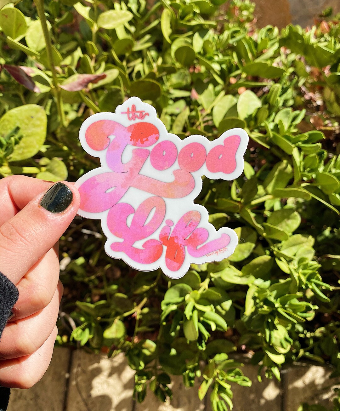 The Good Life STICKER - Etsy