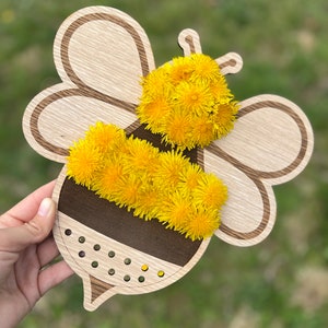Dandelion Bumblebee Nature Scavenger Hunt Learning File Laser Cut File ...
