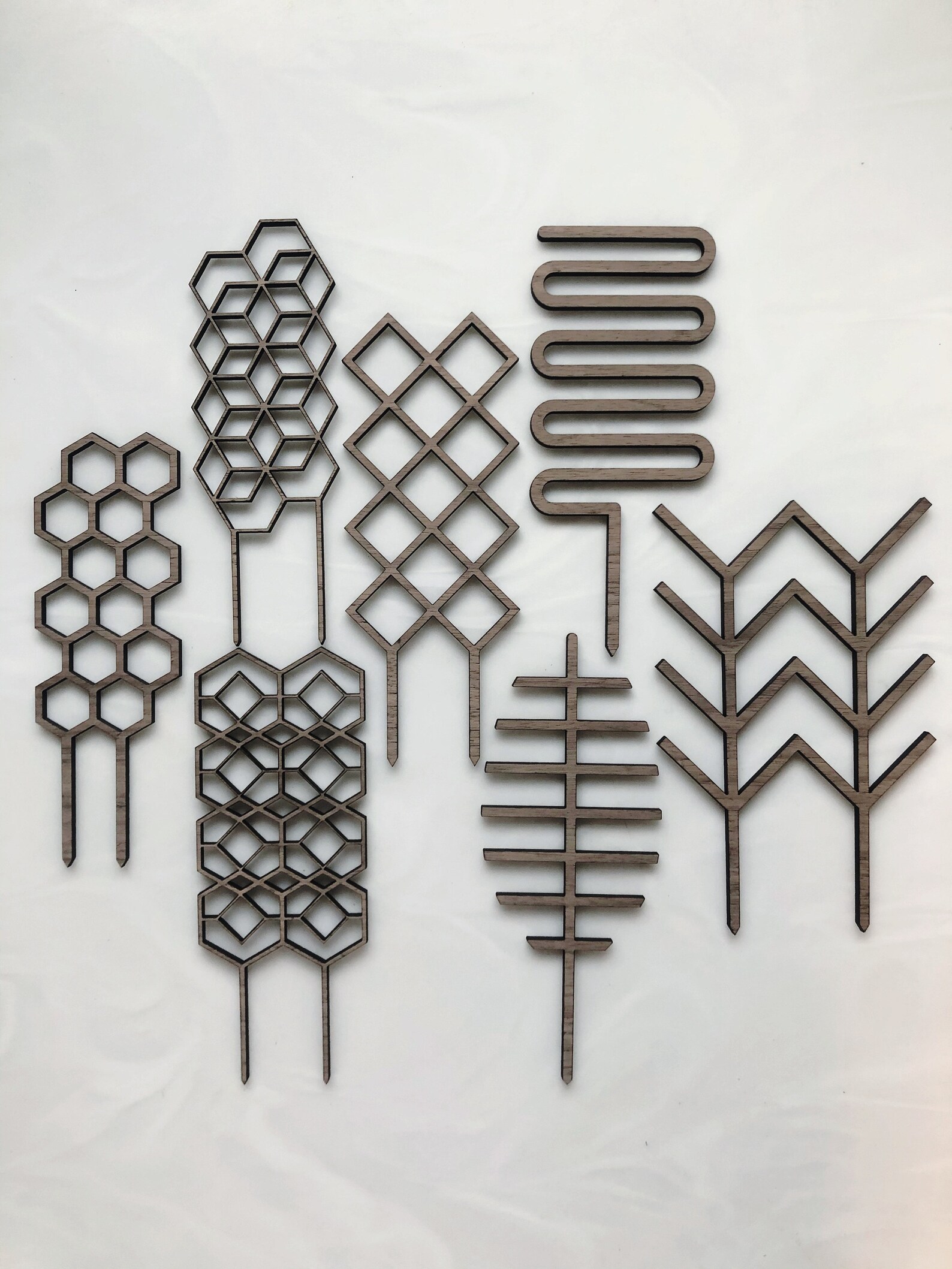 Boho Plant Trellis Houseplant Stakes SVG File Bundle for - Etsy