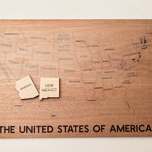 United States of America USA Map Glowforge File Bundle SVG Laser Cutter ...