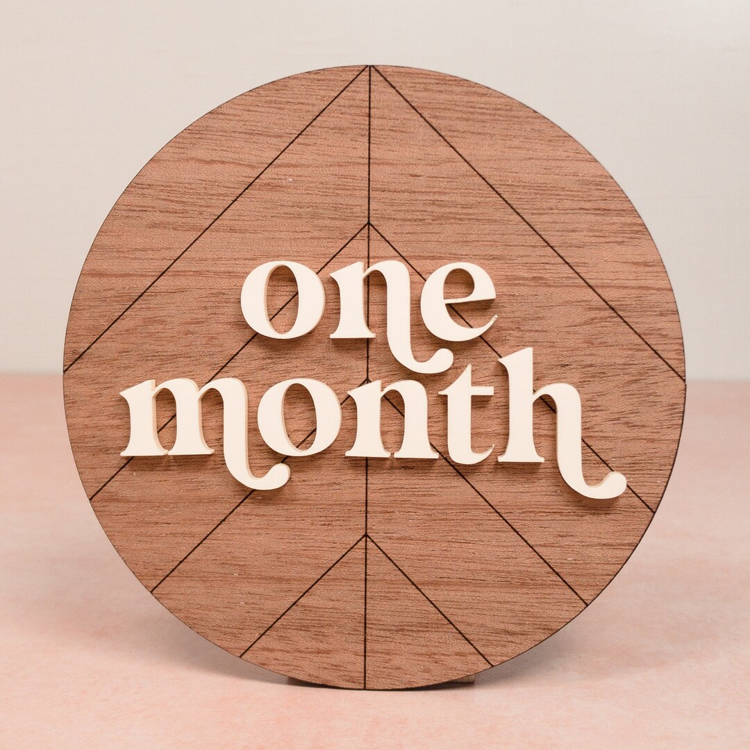 Boho Milestone Rounds Design Bundle Digital File for Glowforge Laser ...