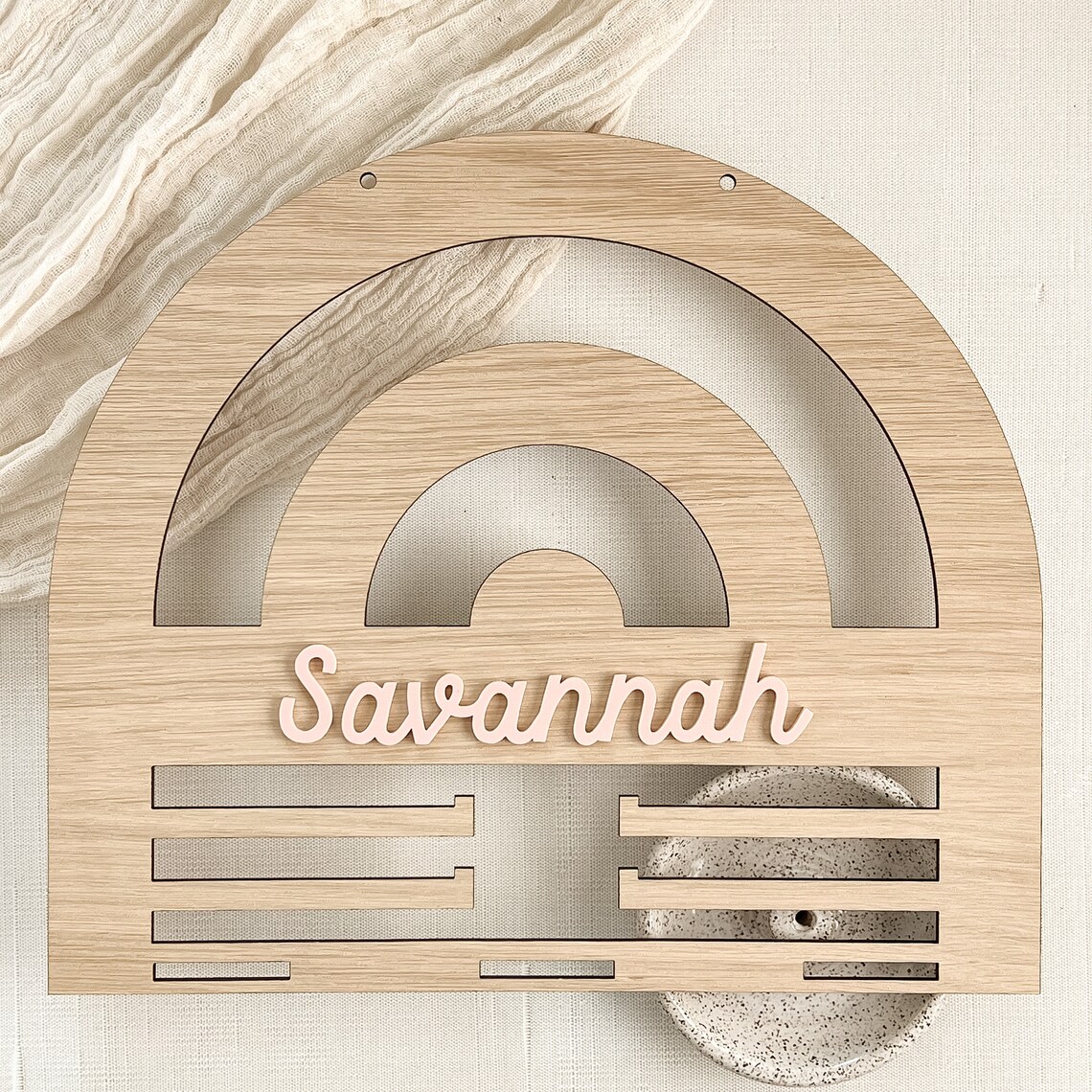 Rainbow Bow Holder File Bundle Laser Cut File for Glowforge - Etsy