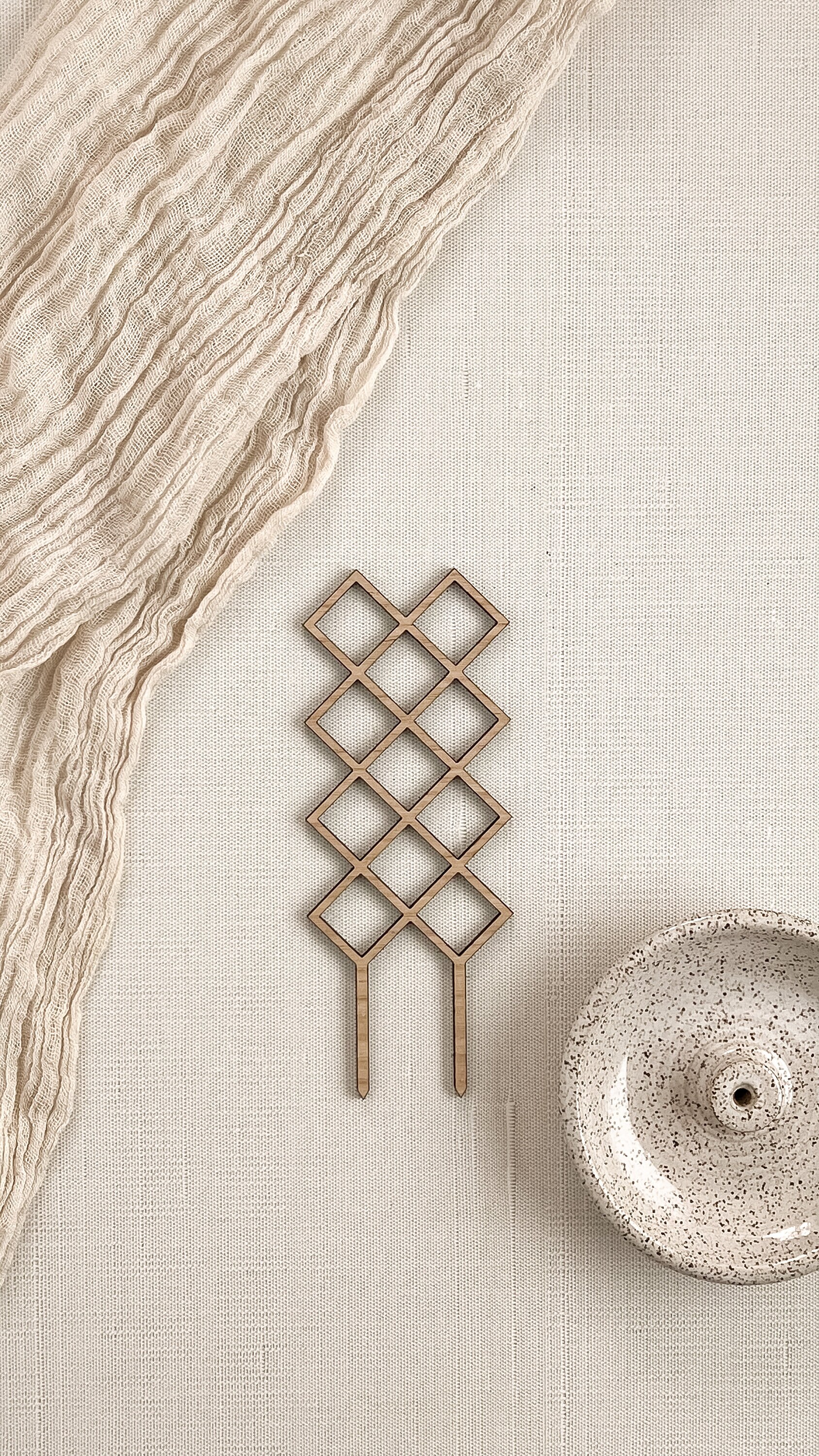 Boho Plant Trellis Houseplant Stakes SVG File Bundle for Glowforge ...