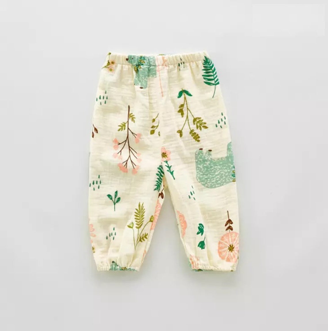 Muslin Cotton Pants for Kids - Etsy