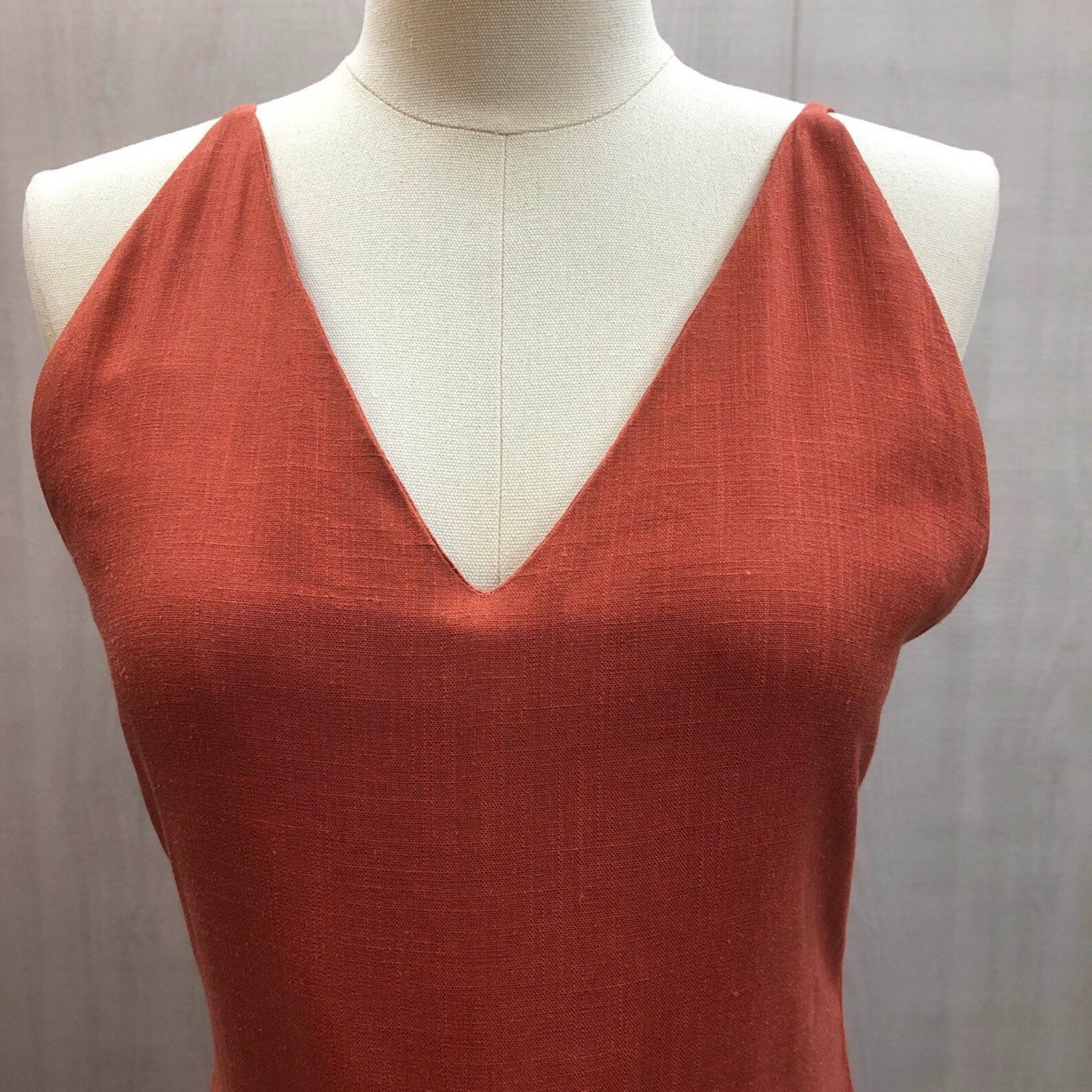 Cotton Linen Strap Dress - Etsy