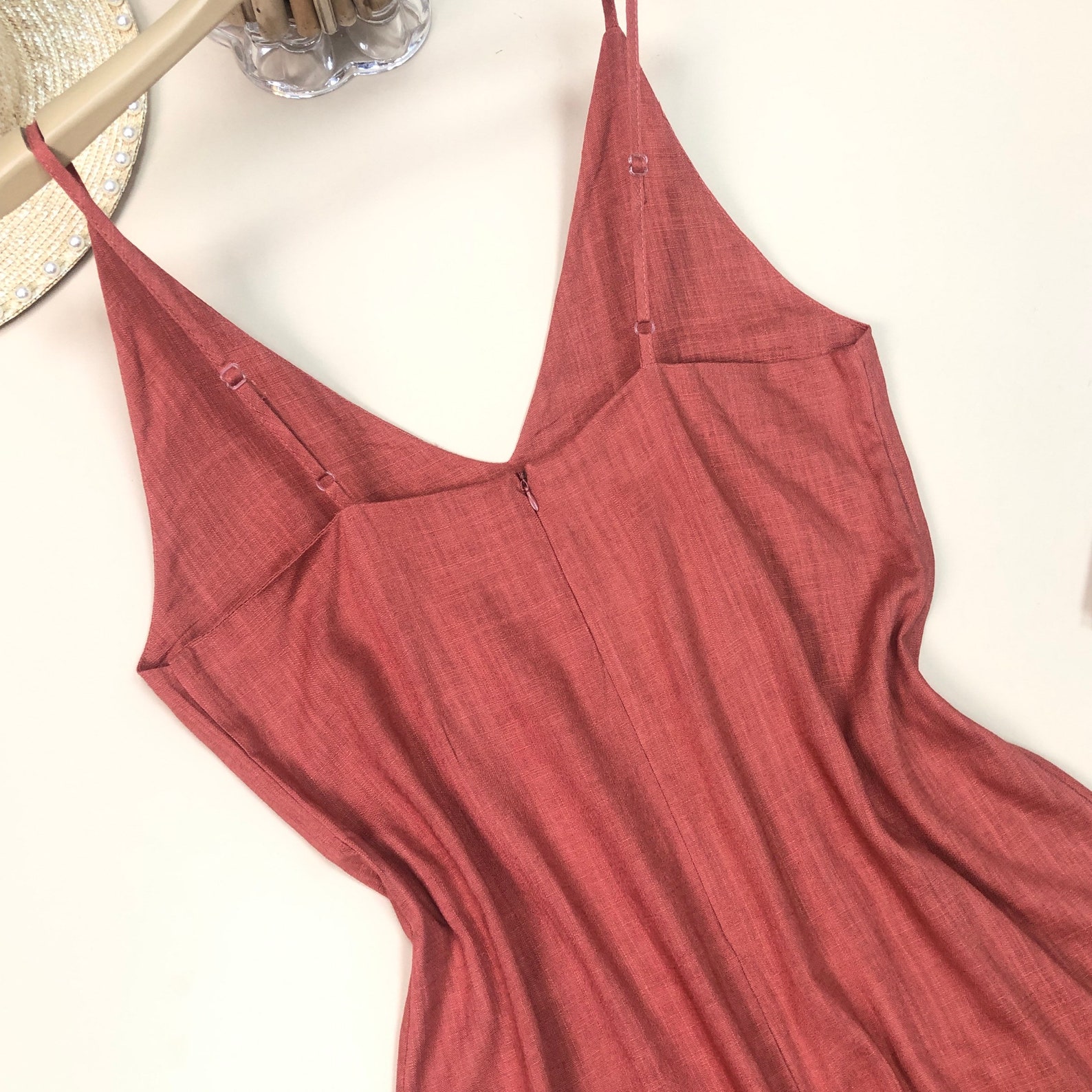 Cotton Linen Strap Dress - Etsy