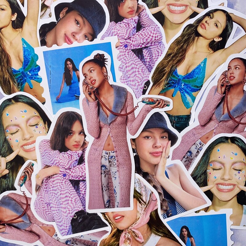 Olivia Rodrigo Stickers - Etsy