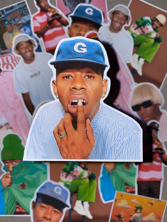 Tyler The Creator Face Sticker