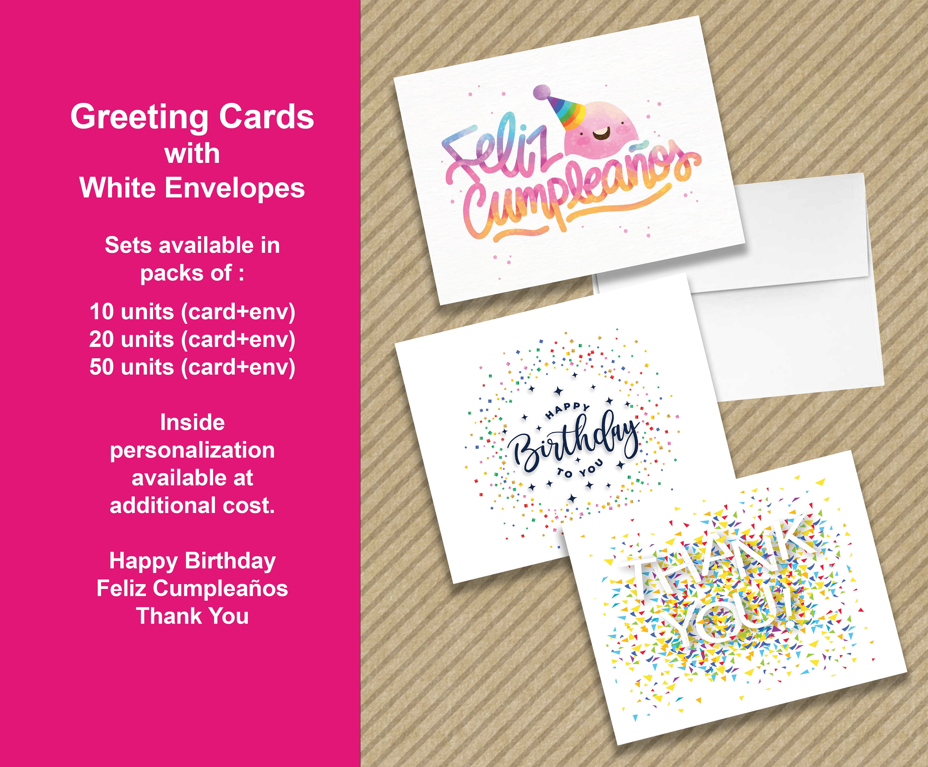 Greeting Cards Package - Etsy