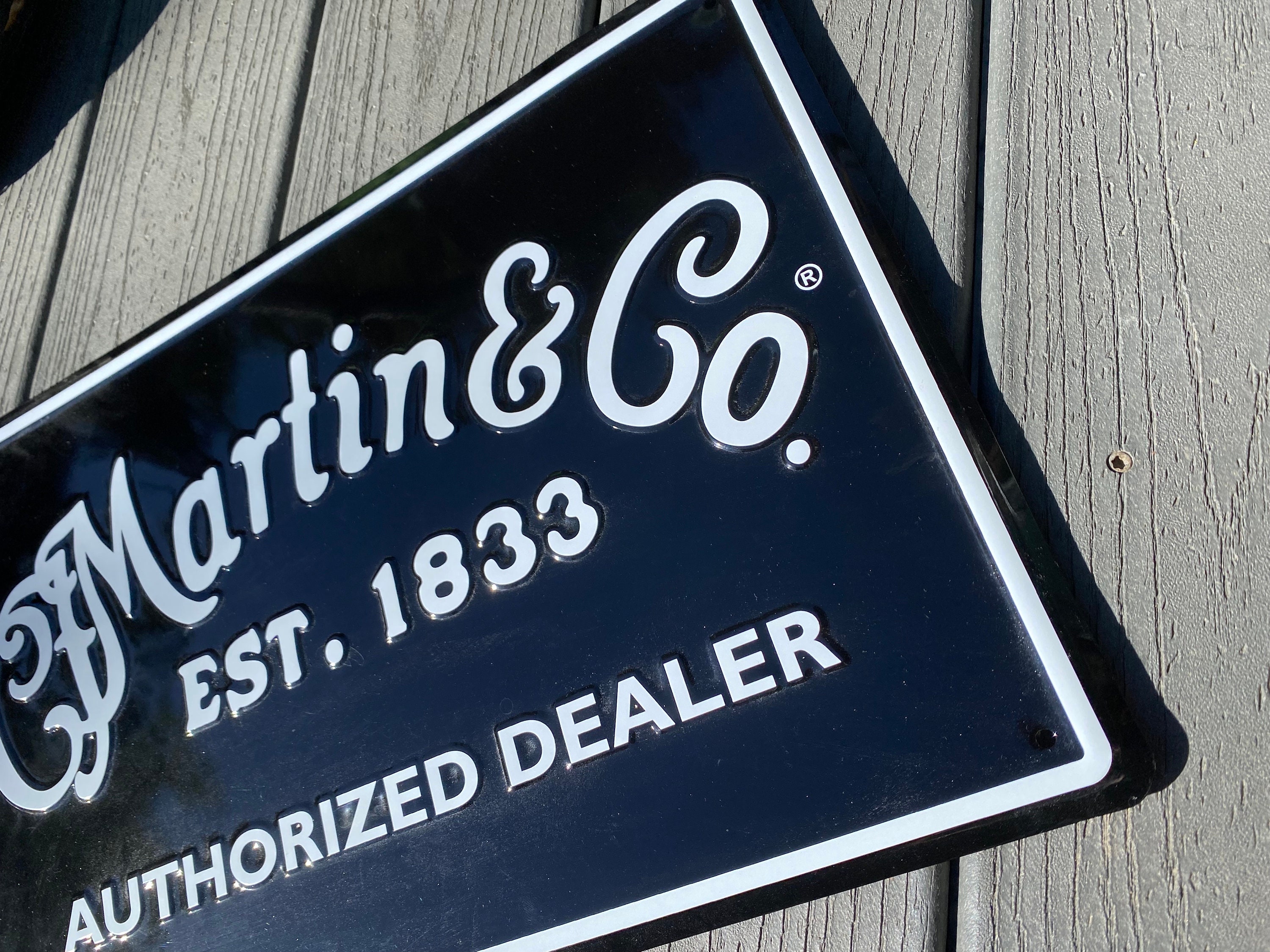 Vintage CF Martin Guitar Acoustic Official 1990s Authorized Dealer ...