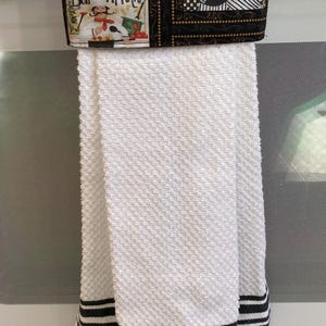 Hanging Kitchen Towel Without Buttons or Snaps. Dish Wiper Towels - Etsy