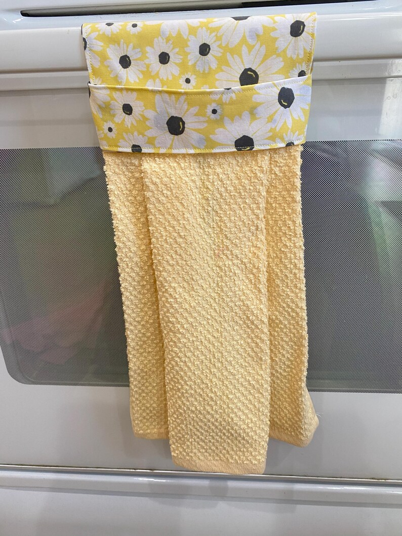 Hanging Kitchen Towel Without Buttons or Snaps. Dish Wiper Towels - Etsy
