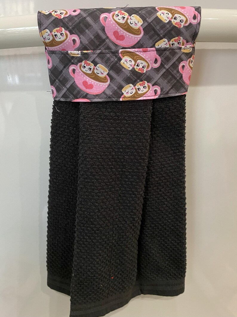 Hanging Kitchen Towel Without Buttons or Snaps. Dish Wiper Towels - Etsy