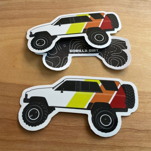 Mountain Decal for 4runner 1st Gen Decal Car Decal - Etsy