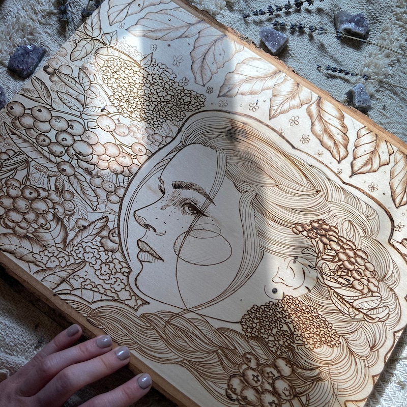 Wood Burning Art - Etsy