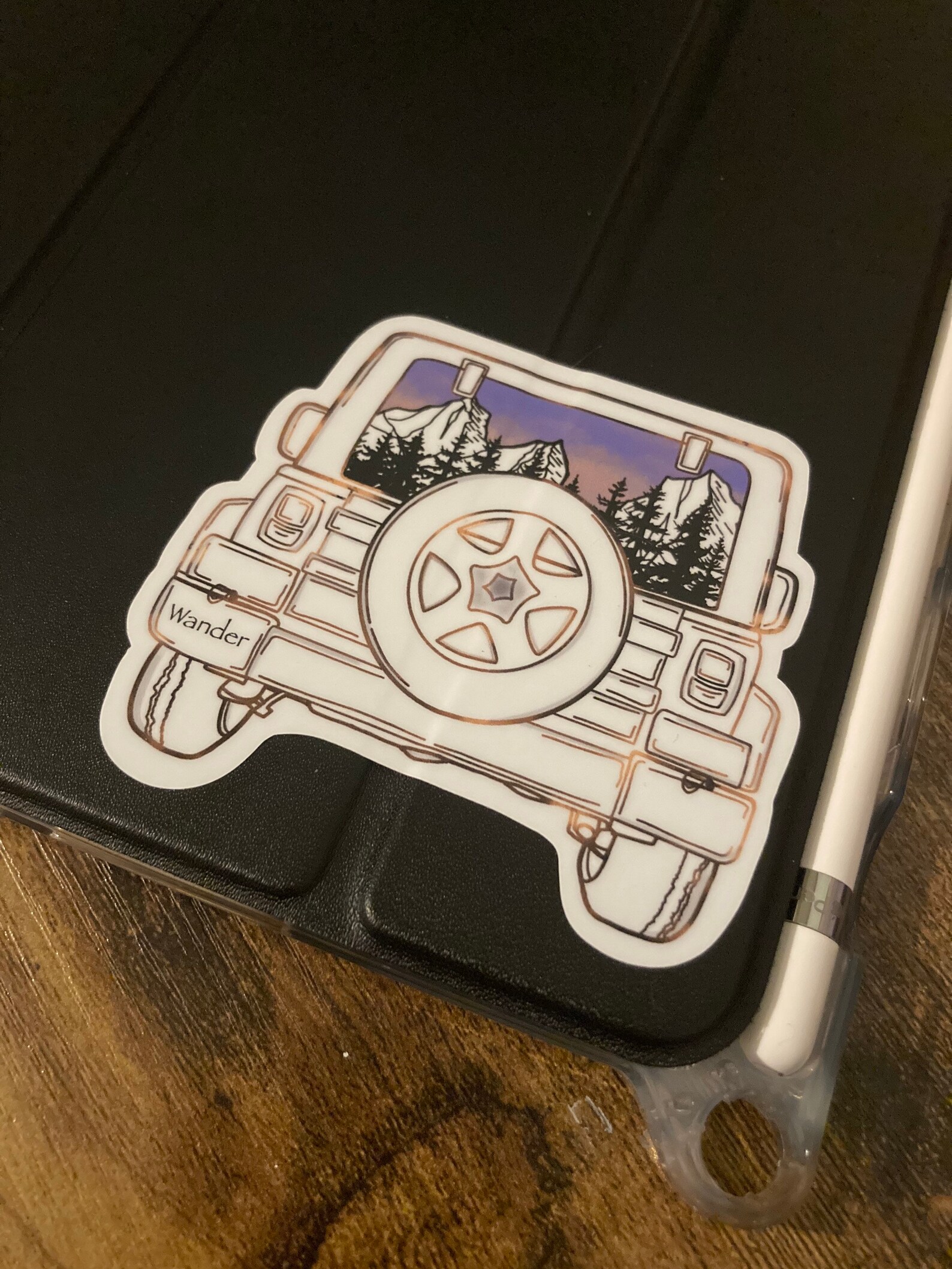 Waterproof vinyl sticker jeep stickers/outdoor/adventure | Etsy