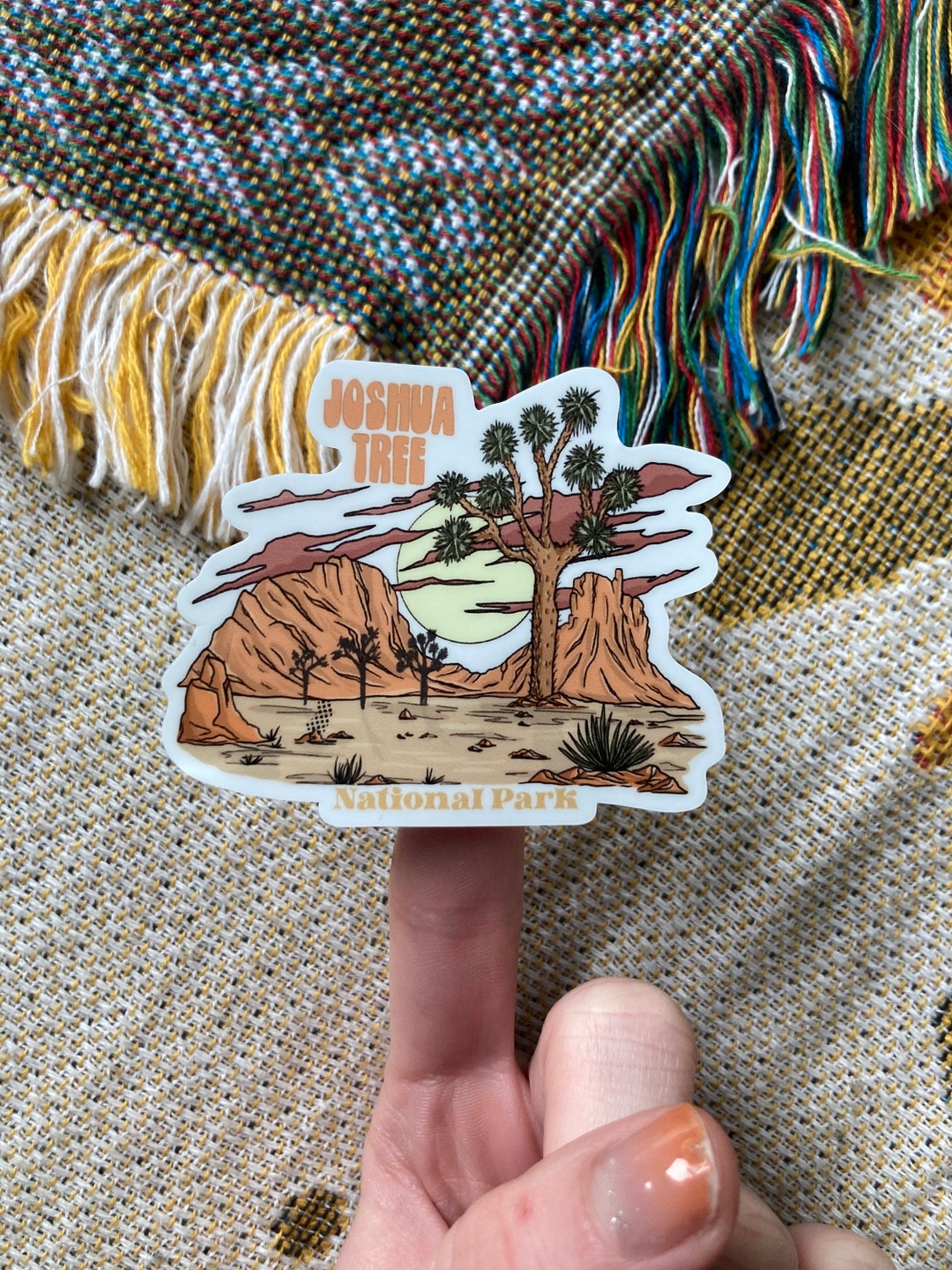 Joshua Tree Sticker, California National Park Sticker, California ...