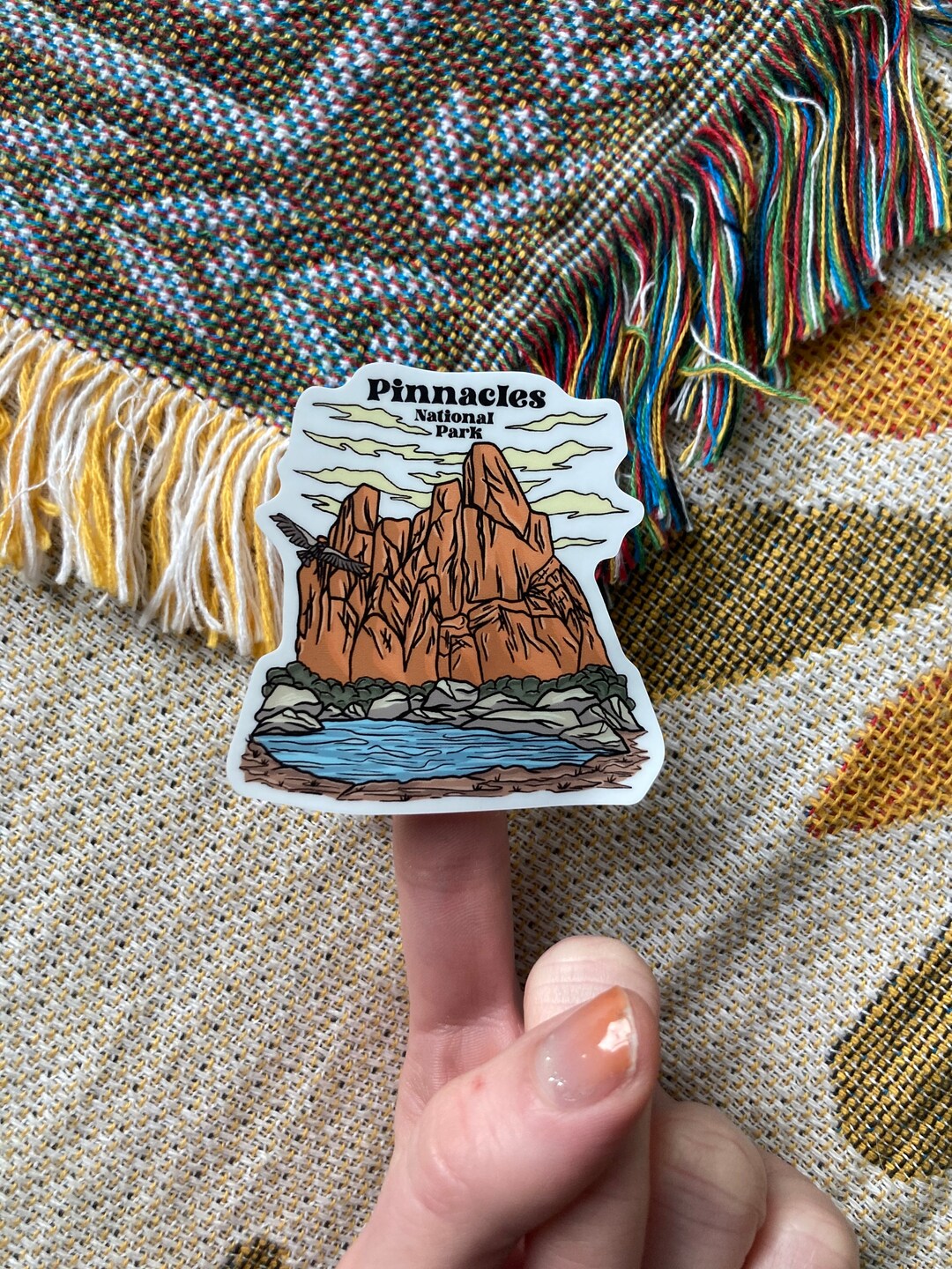 Pinnacles National Park Sticker, Pinnacles National Park Sticker, Vinyl ...