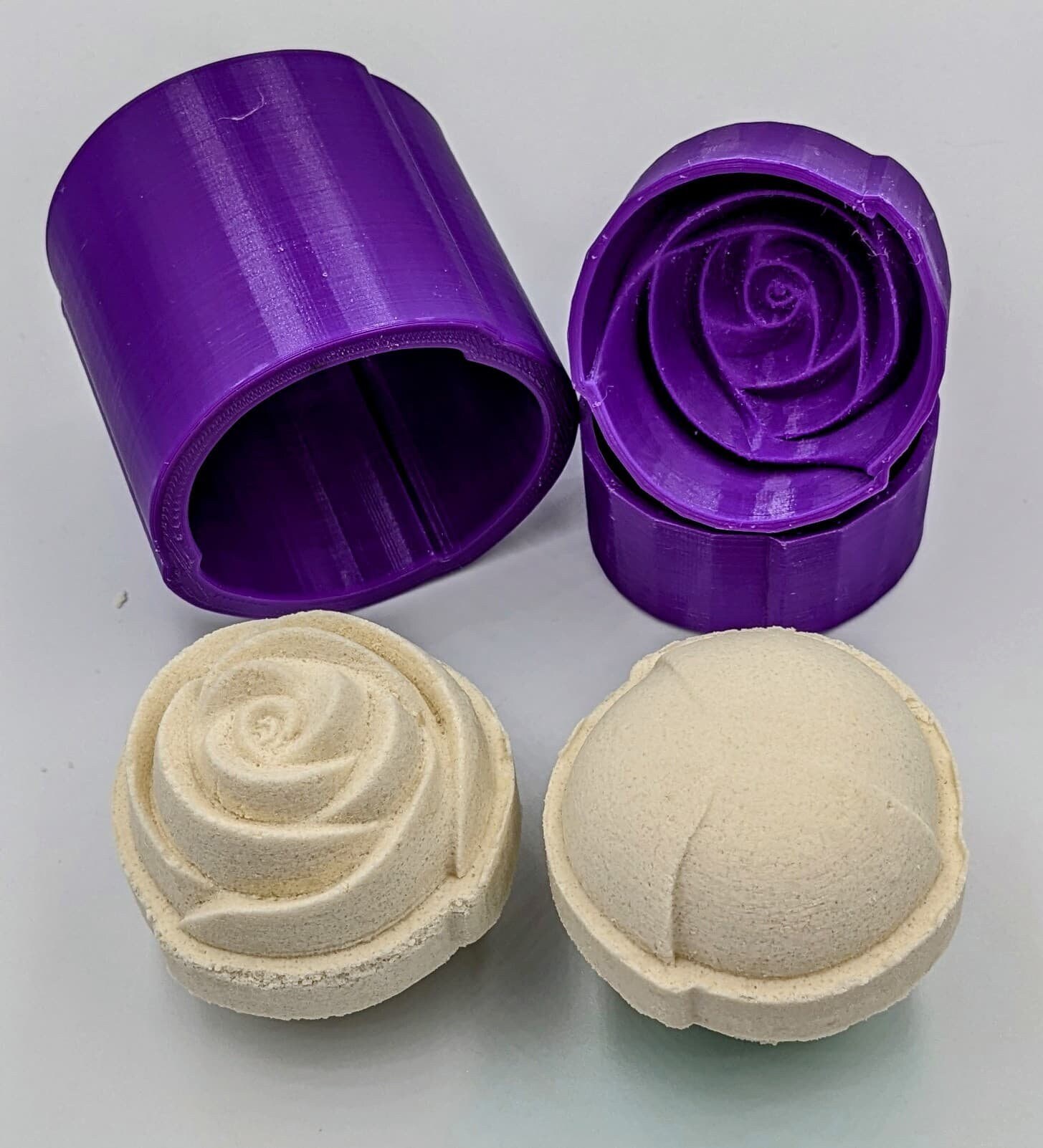 Rose Bath Bomb Mold - Etsy