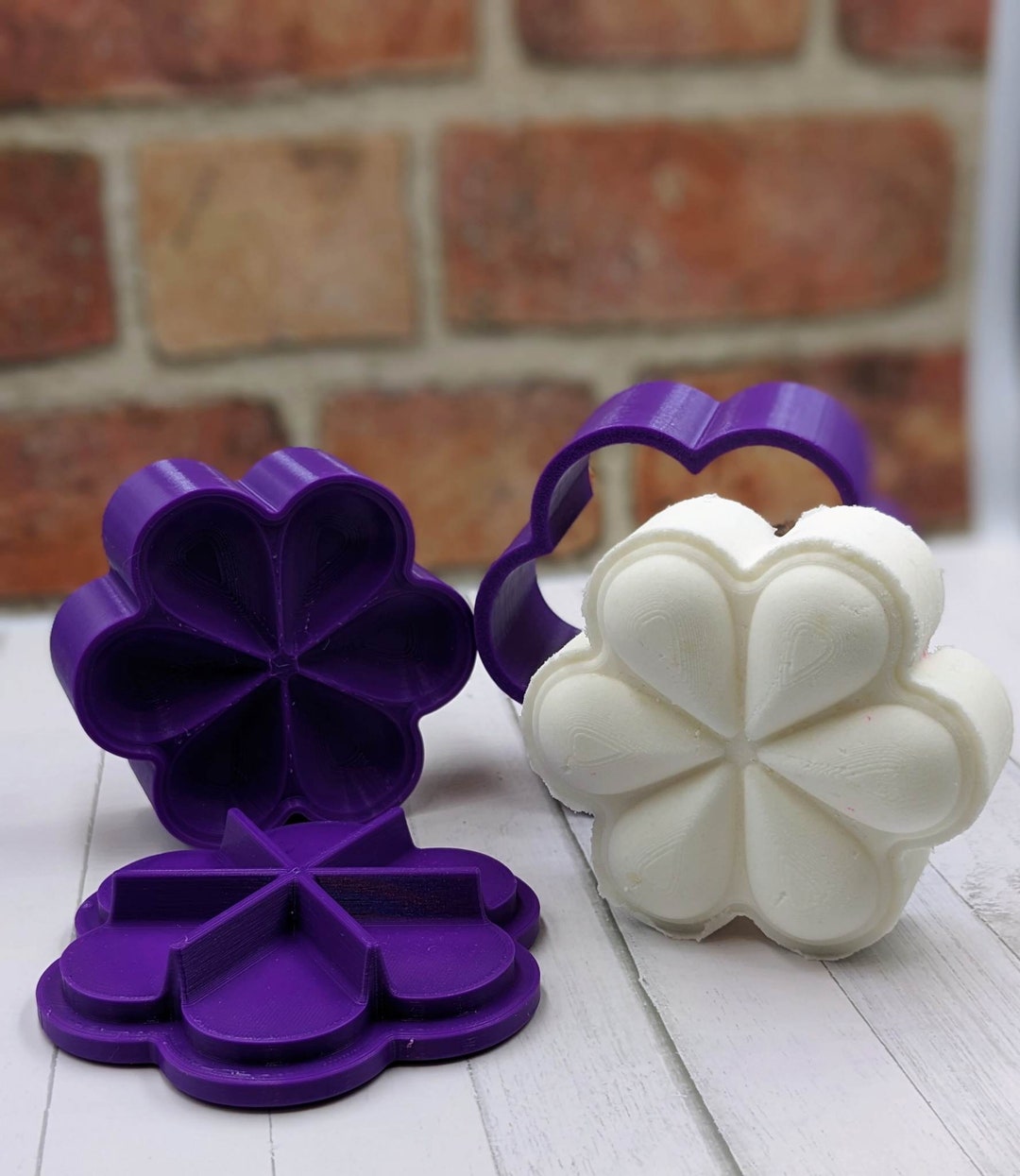 Flower Breakaway Shower Steamer Mold - Etsy