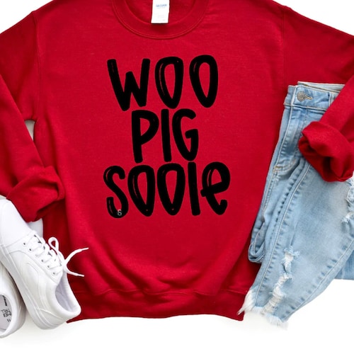 University of Arkansas Woo Pig Sooie Razorbacks - Etsy
