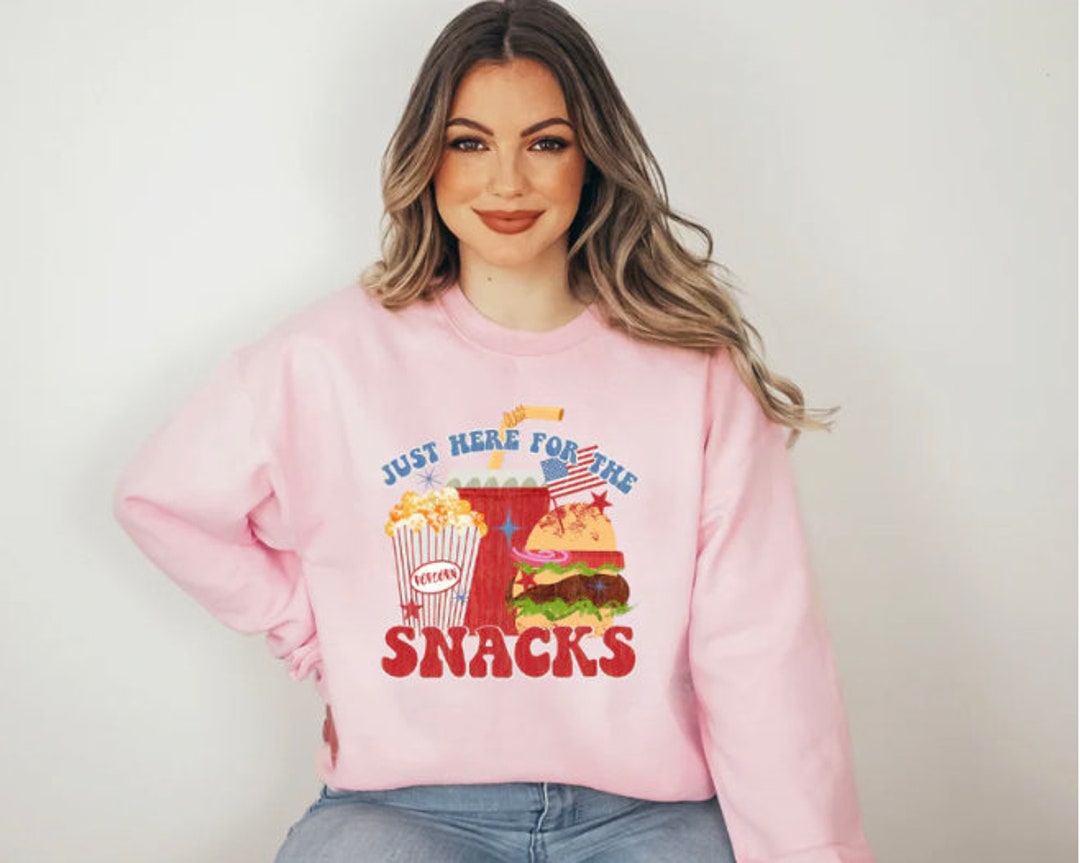 I'm Just Here for the Snacks Shirt, Snack Shirt, Concession Stand Shirt ...