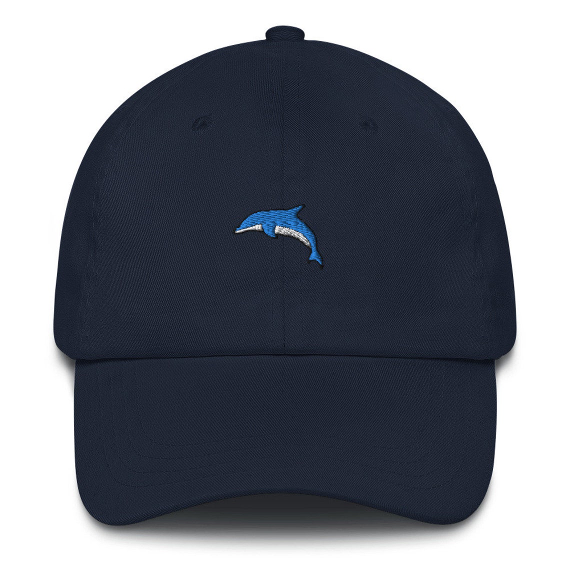 Classic Dolphin Cap | Adjustable Baseball Cap - Etsy