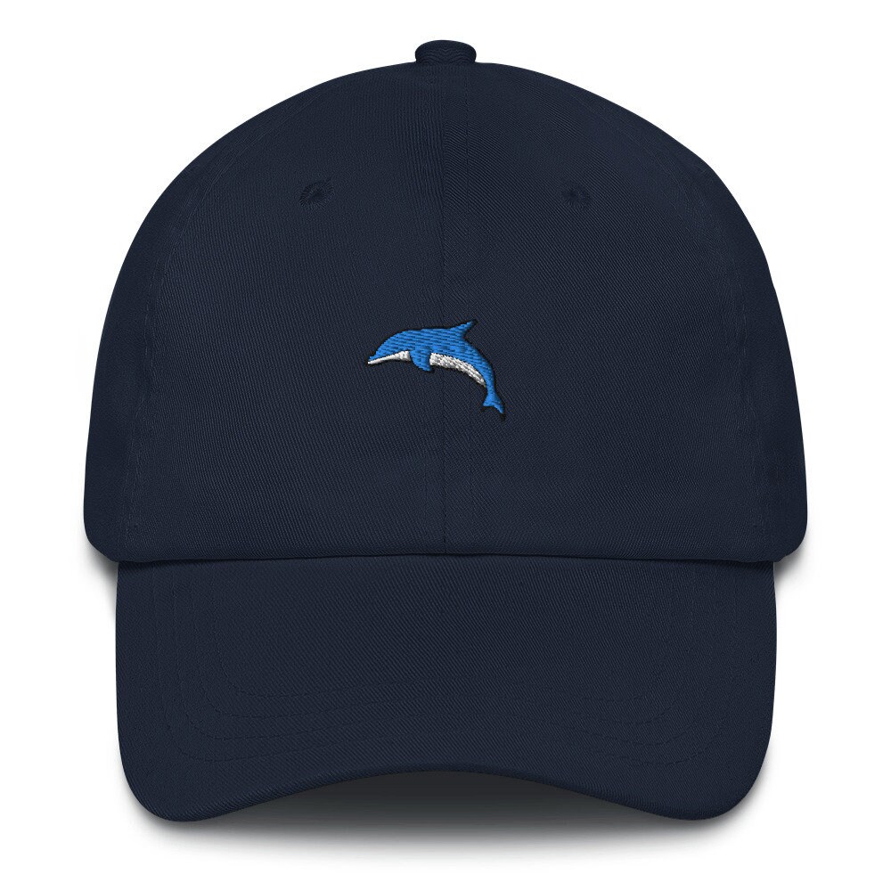 Classic Dolphin Cap | Adjustable Baseball Cap - Etsy
