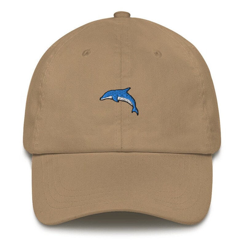 Classic Dolphin Cap | Adjustable Baseball Cap - Etsy