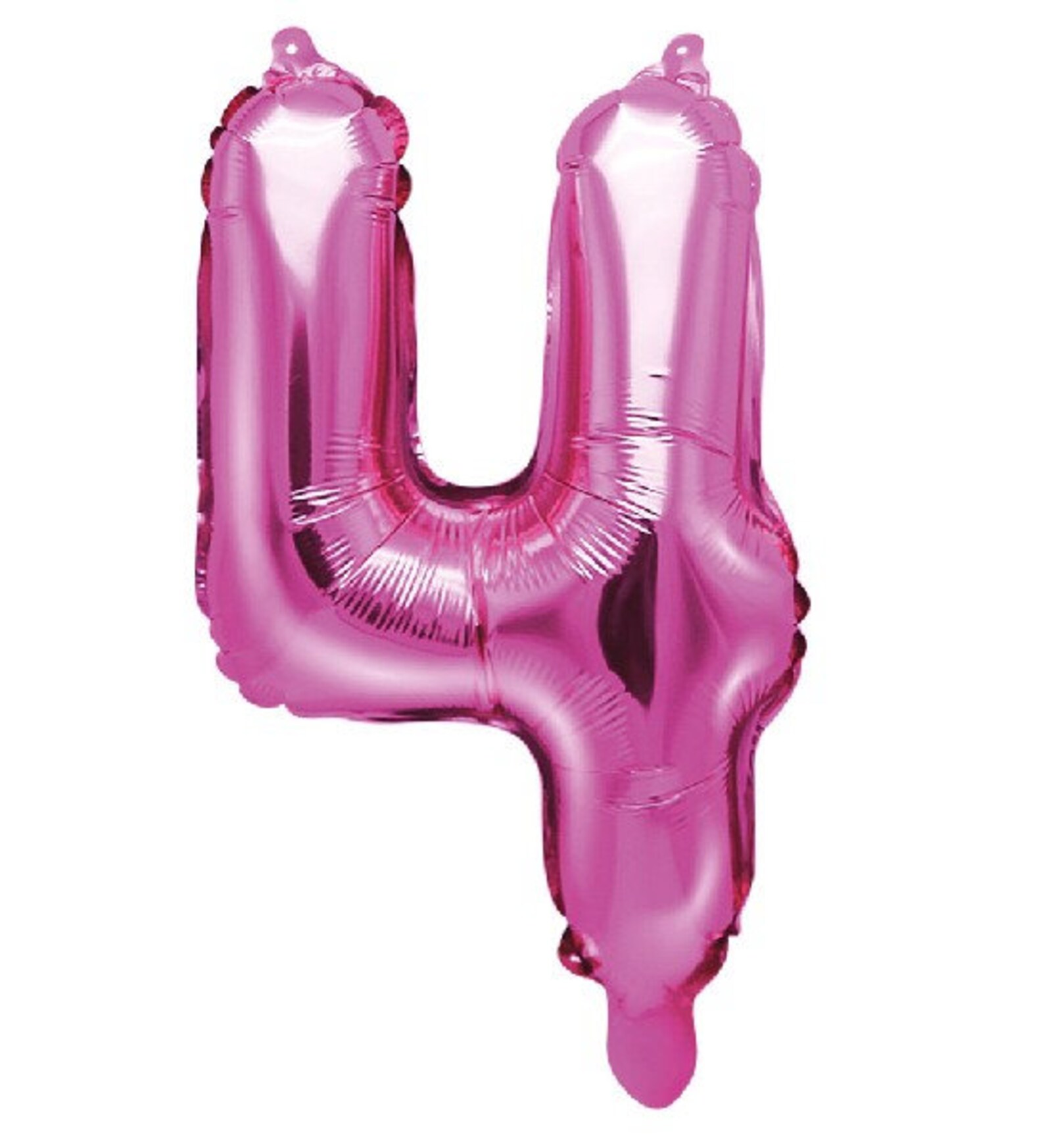 Pink Number 4 Balloon - Etsy