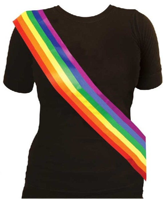 Pride Sash - Etsy